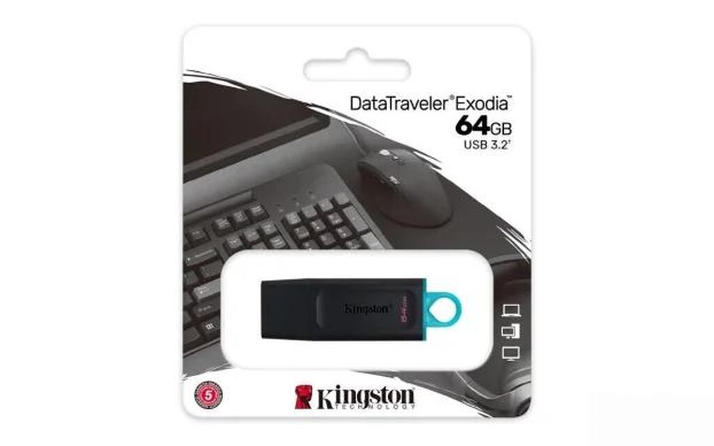 Kingston DataTraveler Exodia 64GB USB fleš memorija - Kapacitet: 64