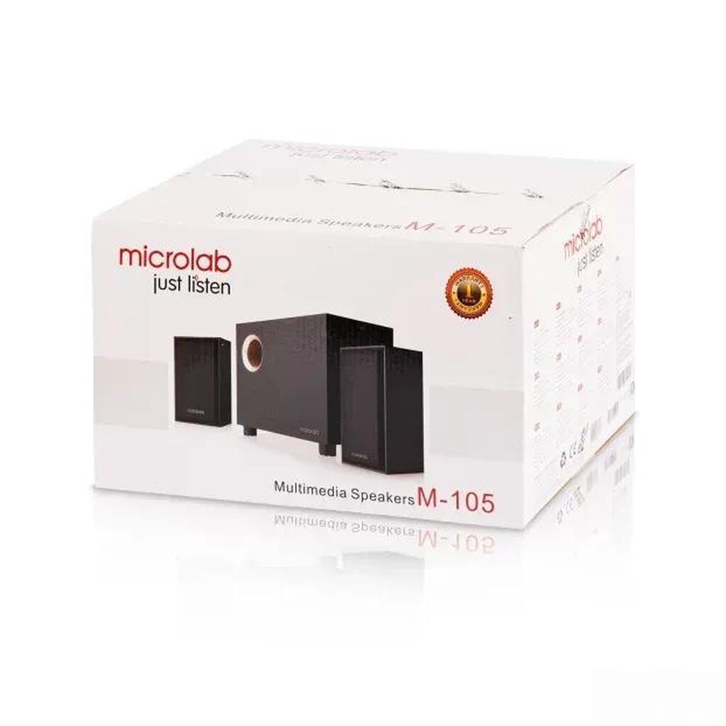 Microlab M-105 2.1 multimedijalni zvučnici - Konfiguracija: 2.1