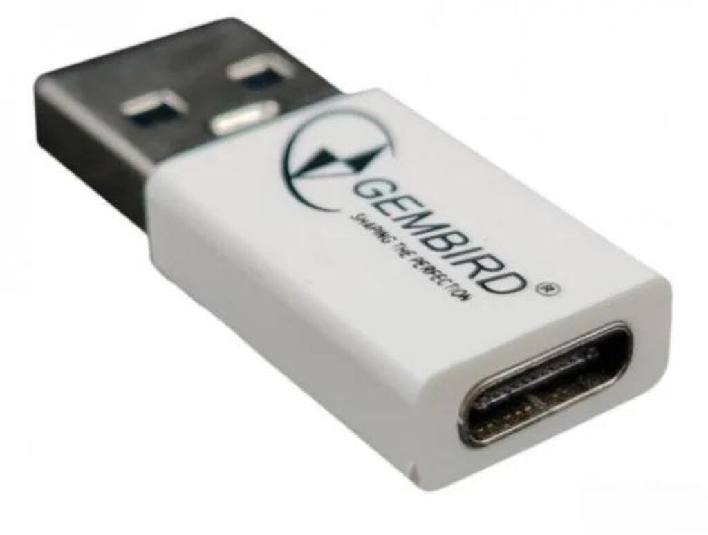 Gembird USB adapter – USB-A (muški) na USB-C (ženski) - Pretvara