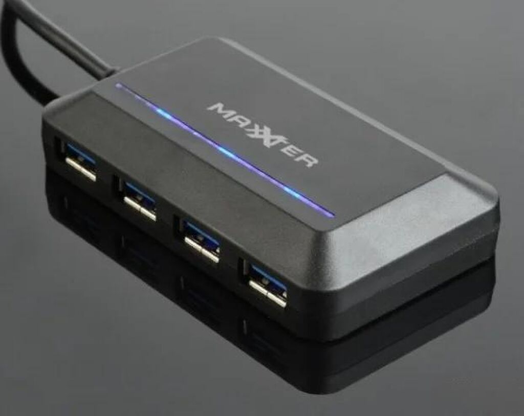 MAXXER USB 3.1 Type‑C HUB – 4 porta - Četvorostruki USB razdelnik sa