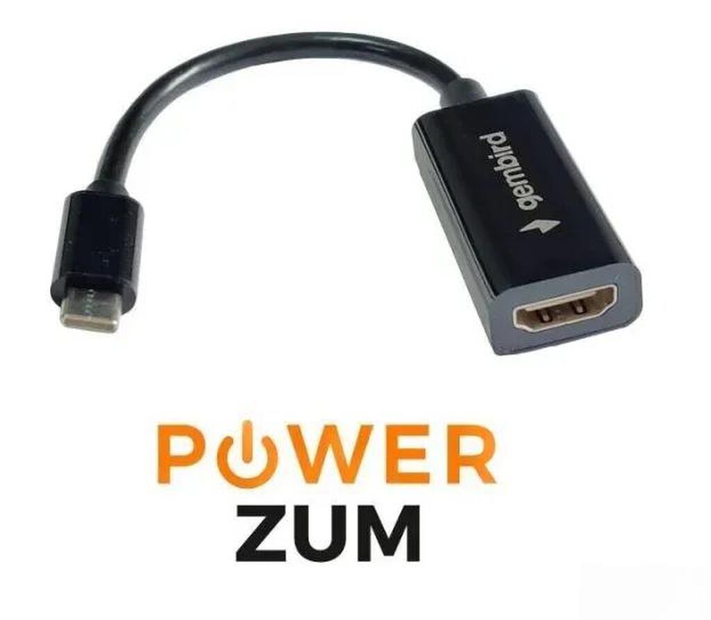 Gembird USB‑C na HDMI adapter (model A-CM-HDMIF-03) - Konektori