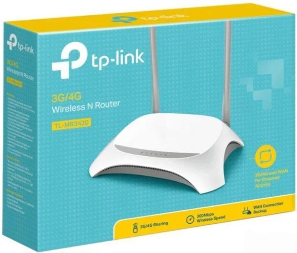TP-Link TL-MR3420 – 3G/4G Wireless N ruter - Bežični N ruter sa