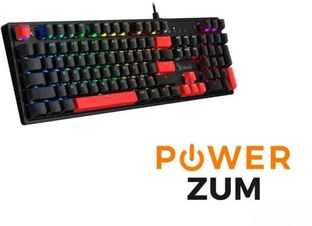 Mehanička gejming tastatura sa RGB pozadinskim osvetljenjem - TKL