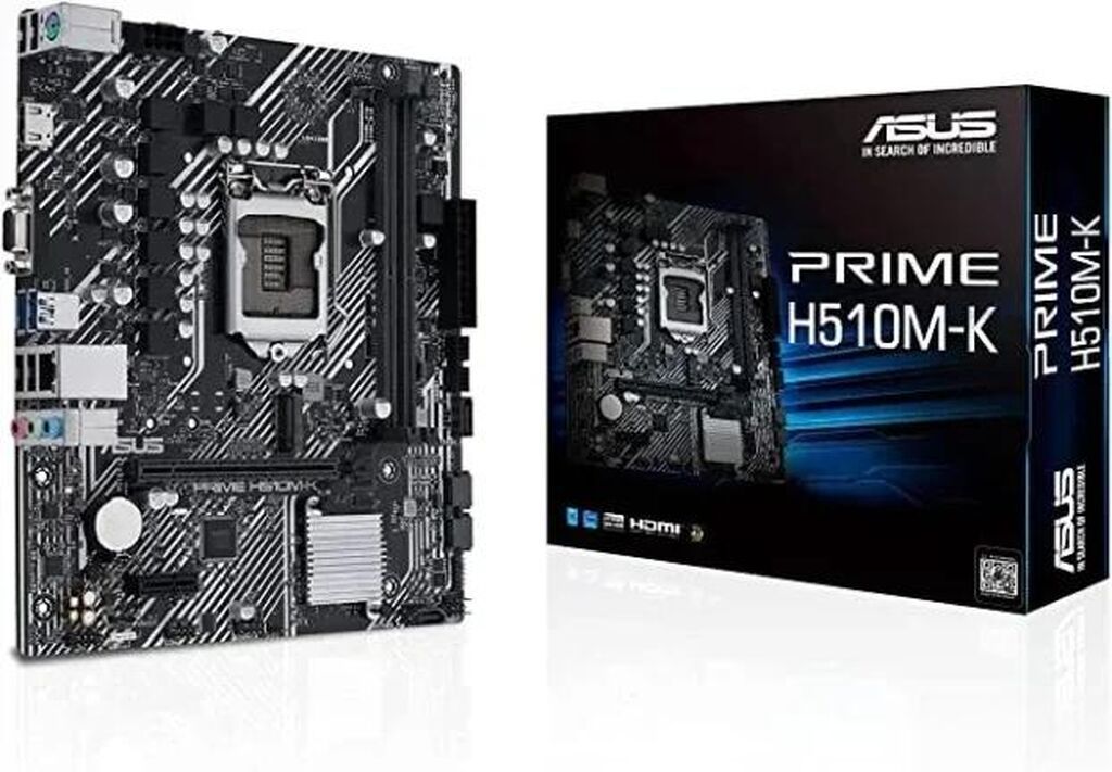 ASUS PRIME H510M-K matična ploča - Format: Micro-ATX - Ležište
