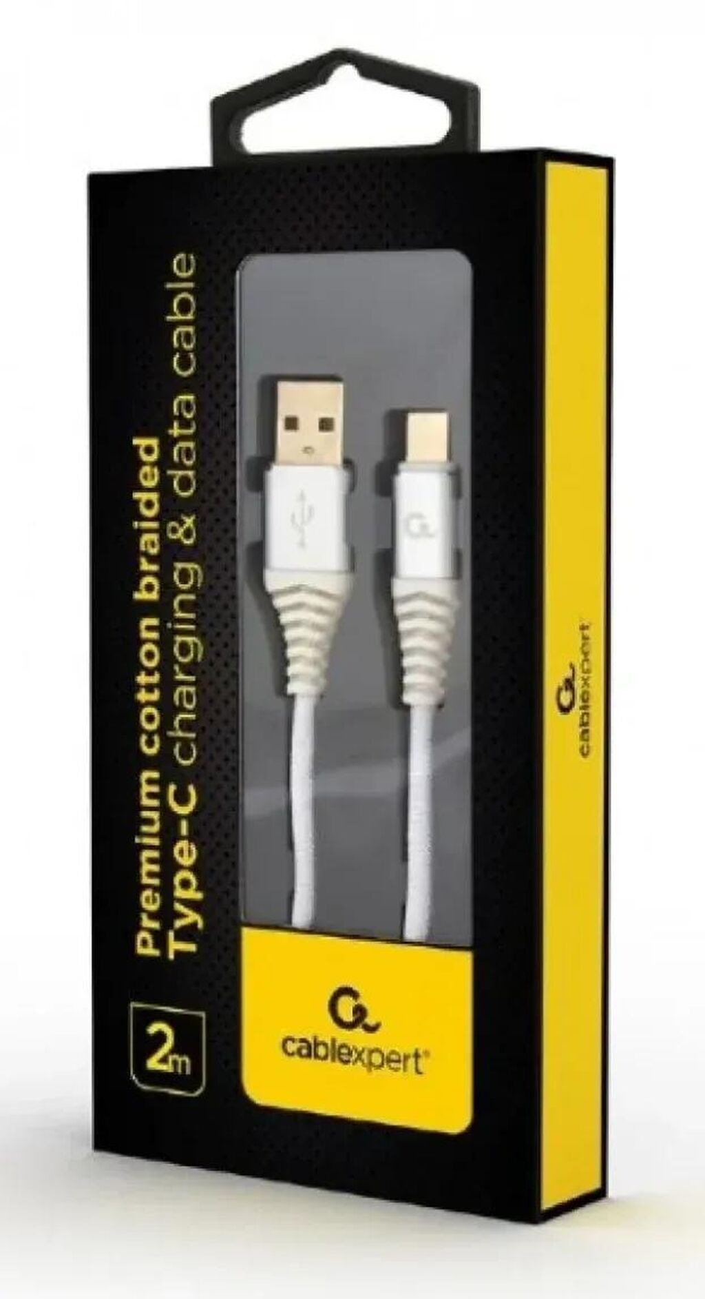 Cablexpert USB-A na USB Type‑C kabl, 2 m - Dužina: 2 metra – idealno