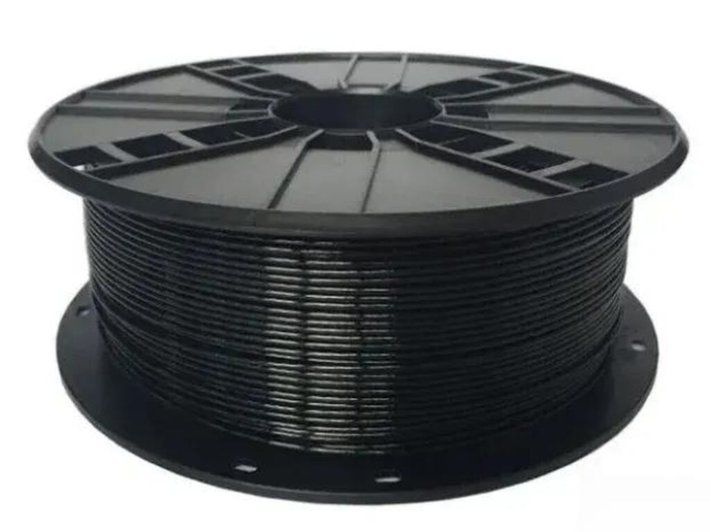 PLA filament za 3D štampu – 1,75 mm, kotur 1 kg, crni - Materijal