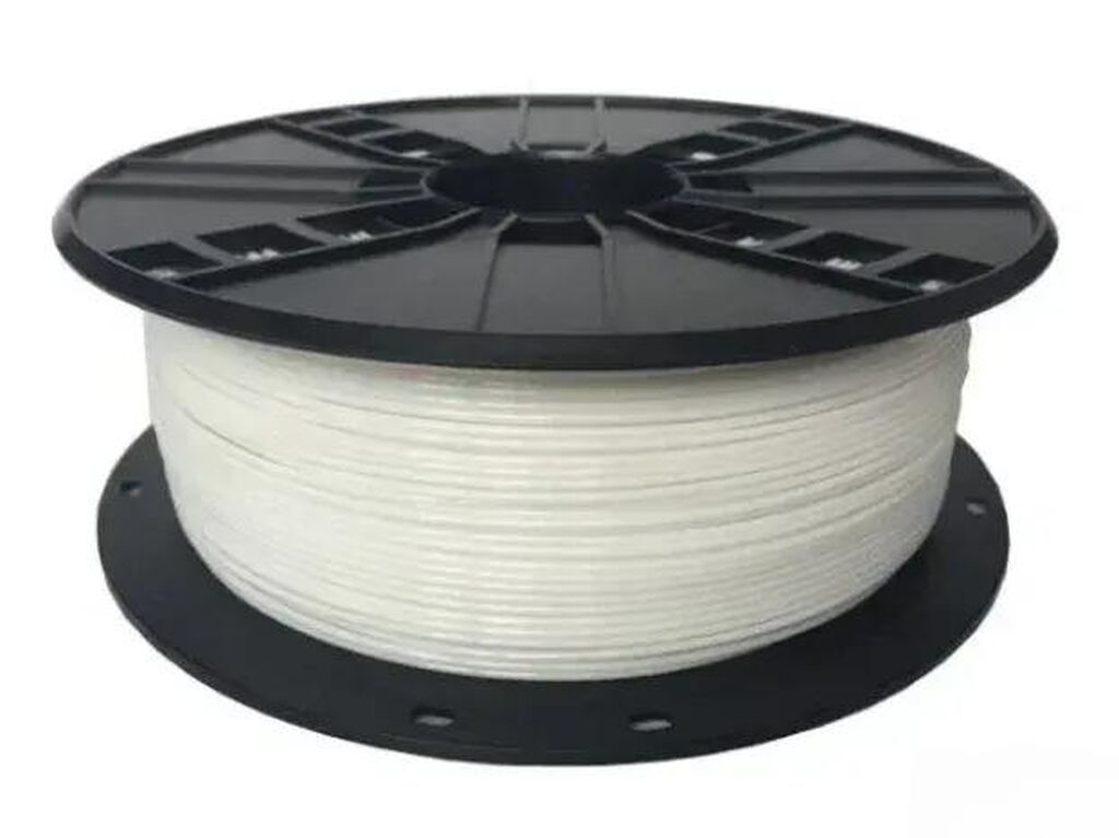 PLA filament za 3D štampanje – bela boja - Materijal: PLA