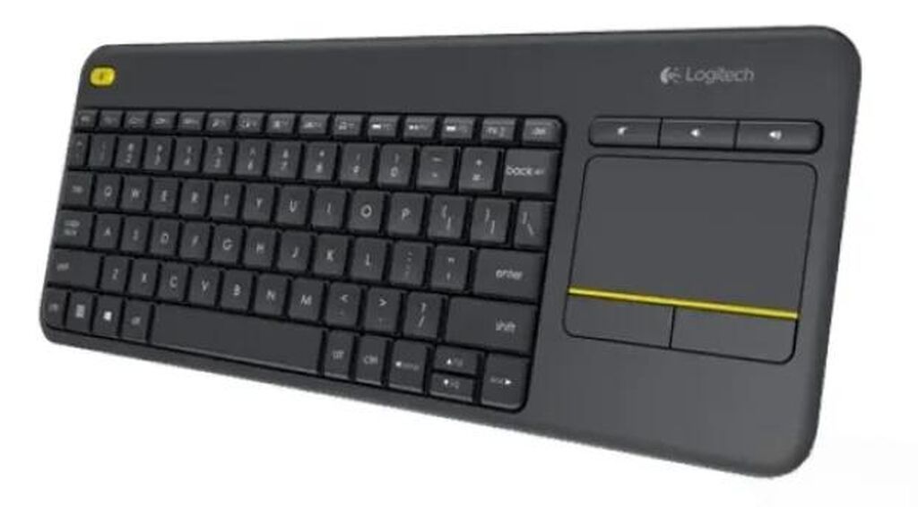 Logitech bežična tastatura sa ugrađenim touchpadom – kompaktno
