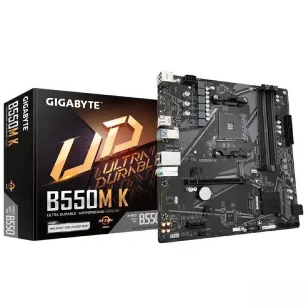 GIGABYTE B550M K – mATX matična ploča za AMD Ryzen - Čipset: AMD B550