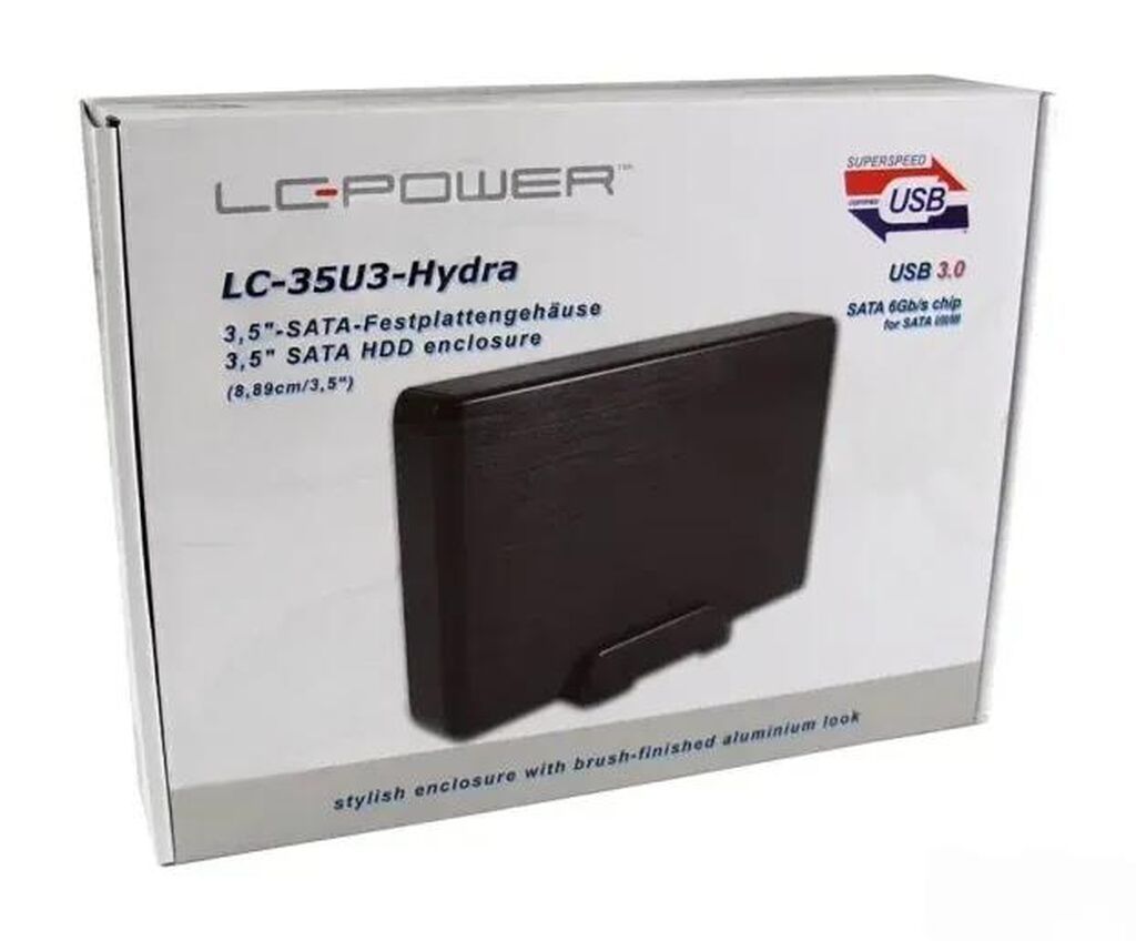 LC-Power LC-35U3-Hydra – kućište za SATA HDD - Tip: eksterno kućište