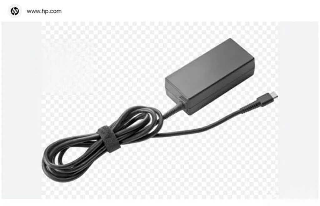 HP USB‑C punjač za laptop – 65W - Originalni HP AC adapter za