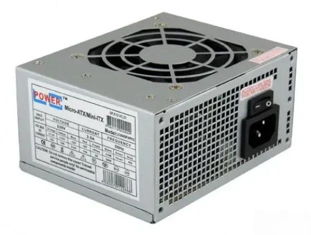 SFX napajanje za PC – Micro-ATX / Mini-ITX - Format: SFX (kompaktno
