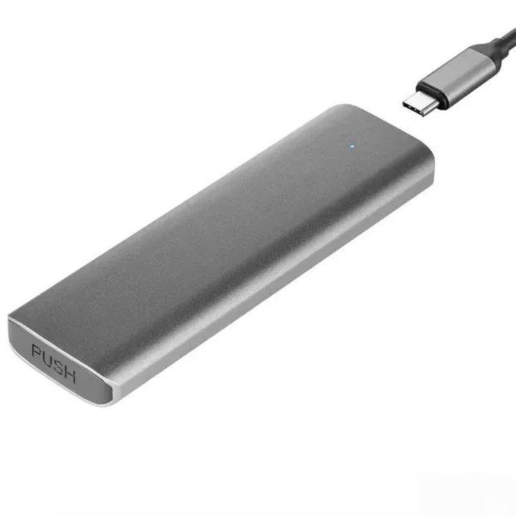 USB-C eksterno kućište za M.2 NVMe SSD - Tip: Kućište/adaptor za M.2