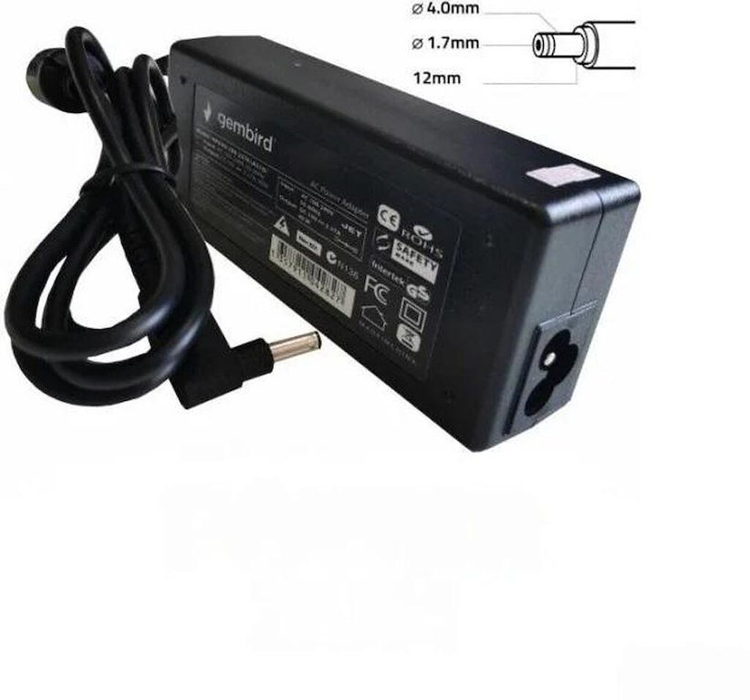 Gembird punjač za laptop – adapter za Lenovo - Model: NPA40-200-2250