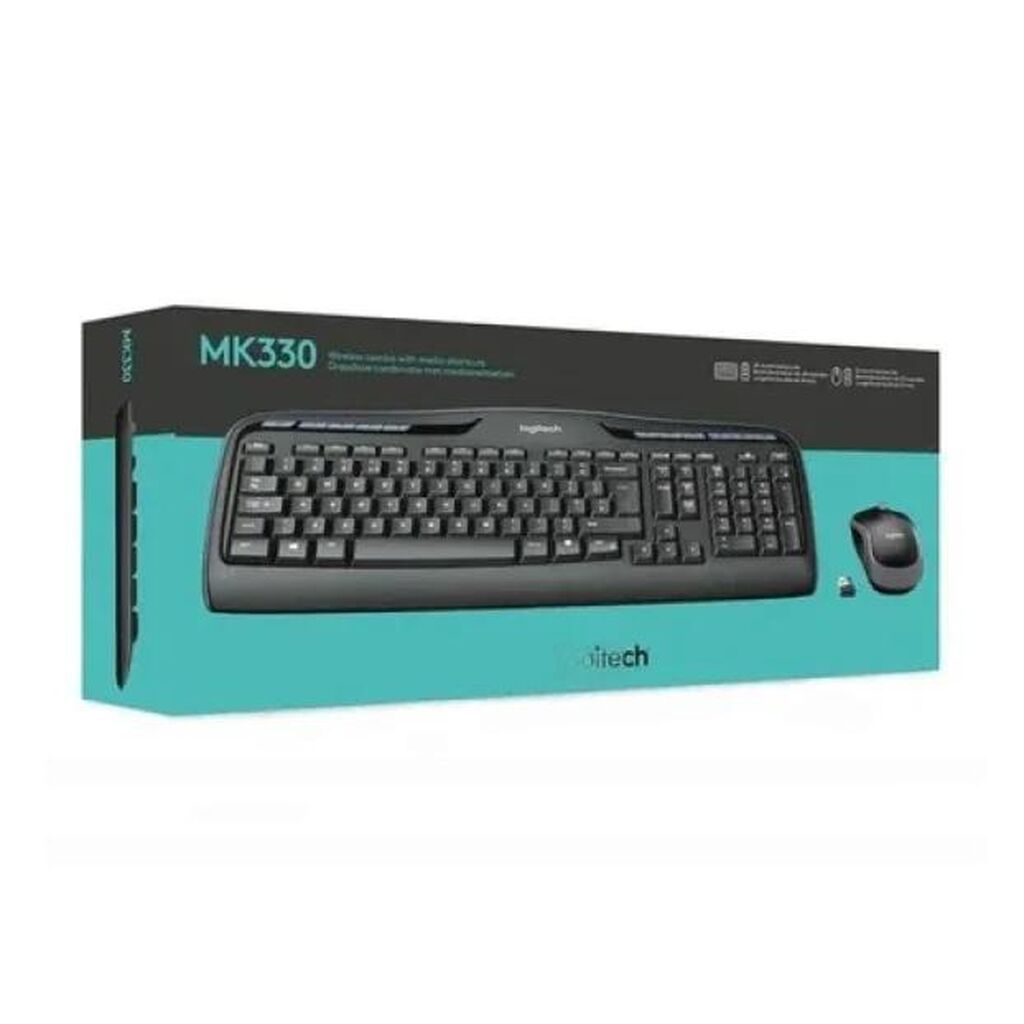Logitech MK330 bežični set tastatura + miš - Komplet s punom