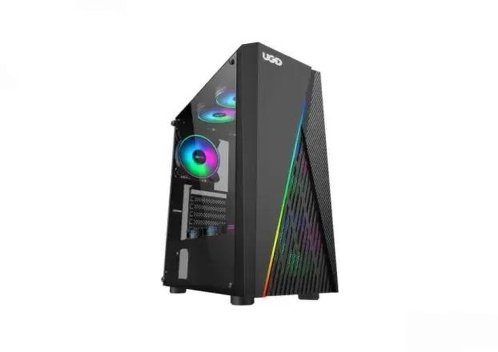 UGO midi tower kućište za desktop računar sa RGB osvetljenjem -