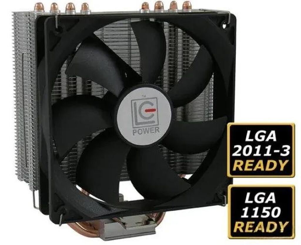 LC-Power CPU hladnjak sa 120 mm ventilatorom i šest bakarnih heatpipe