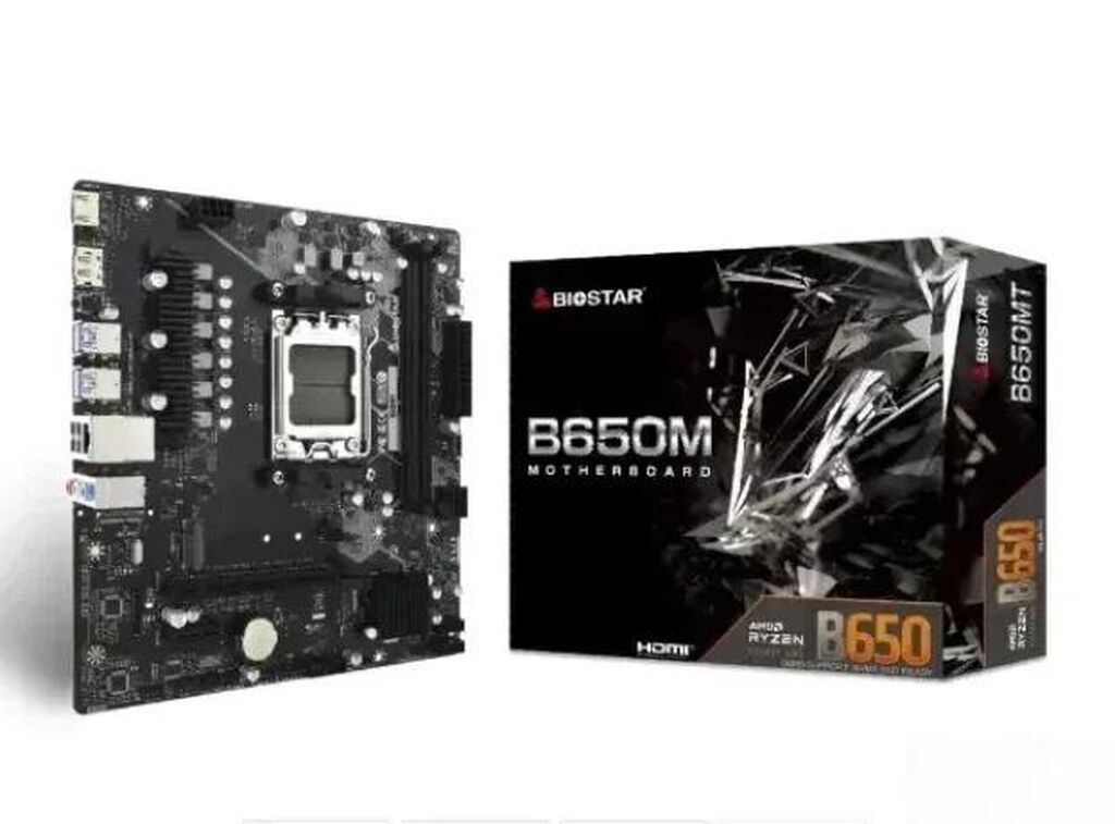 BIOSTAR B650M MATX matična ploča - Čipset: AMD B650 - Format