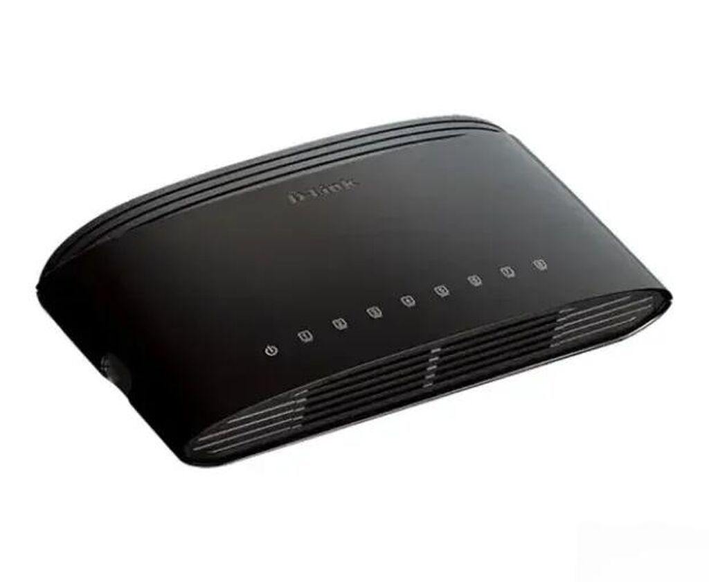 D-Link 8-portni Fast Ethernet nespojeni (unmanaged) mrežni svič -