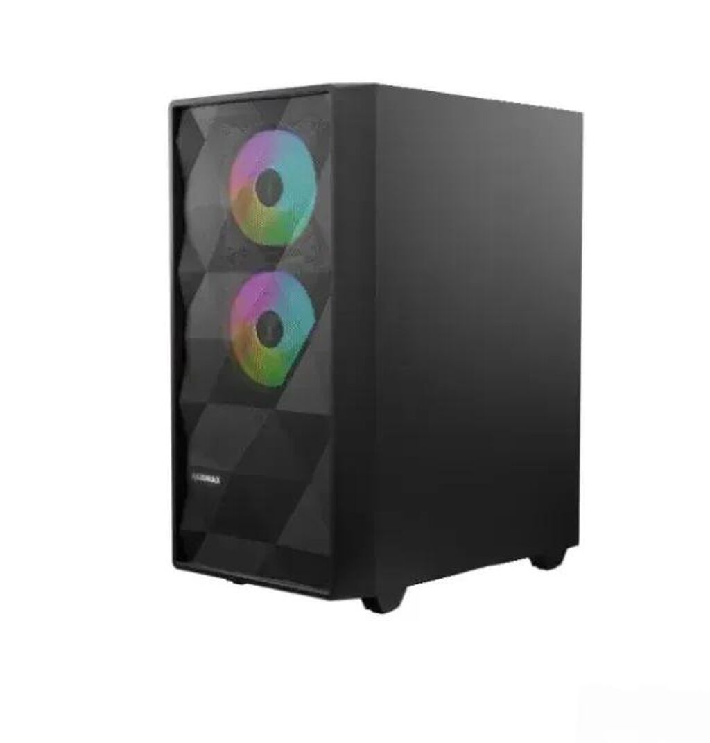 RAIDMAX mid-tower PC kućište sa RGB prednjim ventilatorima - Format