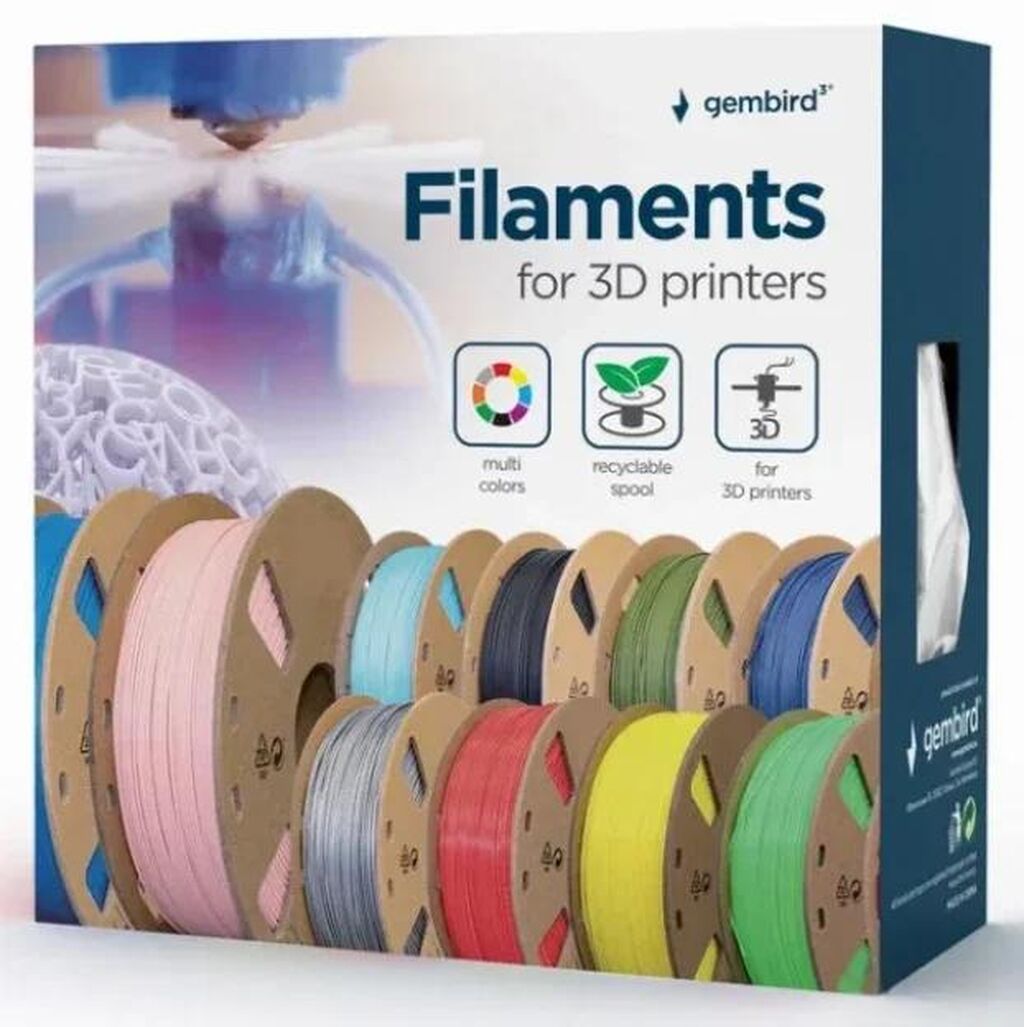 Gembird filament za 3D štampače - Tip: filament za FFF/FDM 3D štampu