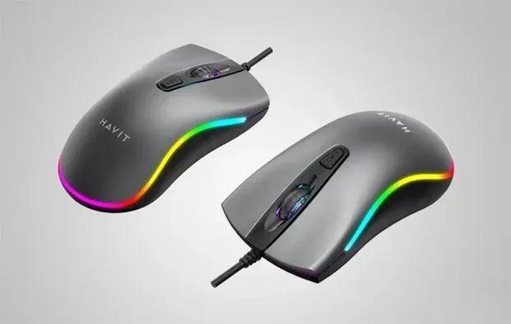 Havit gejming miš sa RGB osvetljenjem - Ergonomski dizajn za udoban