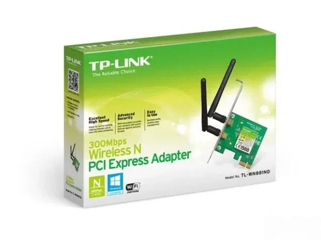TP-Link TL-WN881ND bežični PCI Express adapter - Bežični N standard
