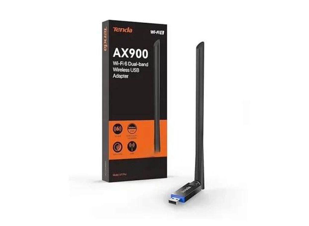 Tenda AX900 Wi‑Fi 6 dual‑band bežični USB adapter - Standard: Wi‑Fi 6