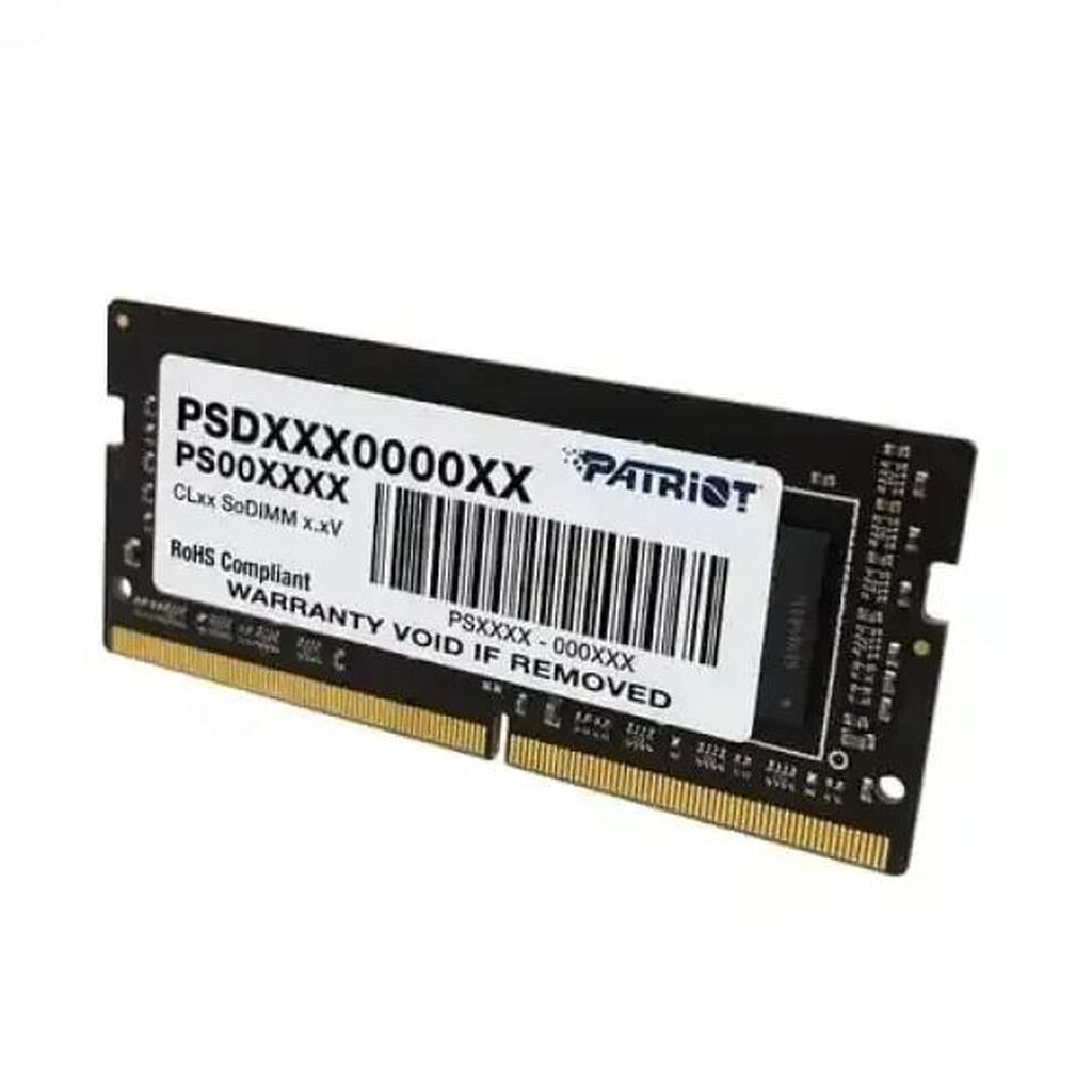 Patriot SoDIMM memorijski modul za laptop - Tip: DDR (SoDIMM format