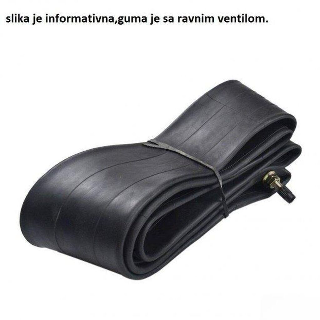 Unutrašnja guma za bicikl sa ravnim (auto) ventilom - Tip ventila