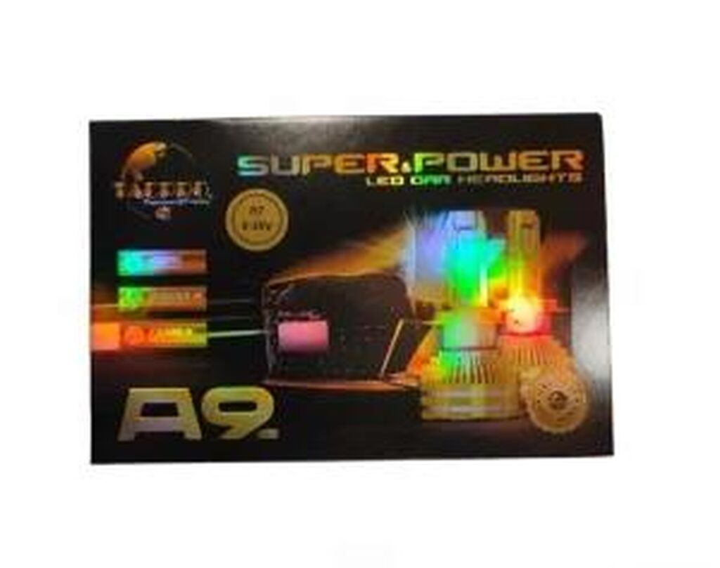 LED auto sijalice Tacpro Super Power A9 – H7 9–30V - Tip grla: H7 -