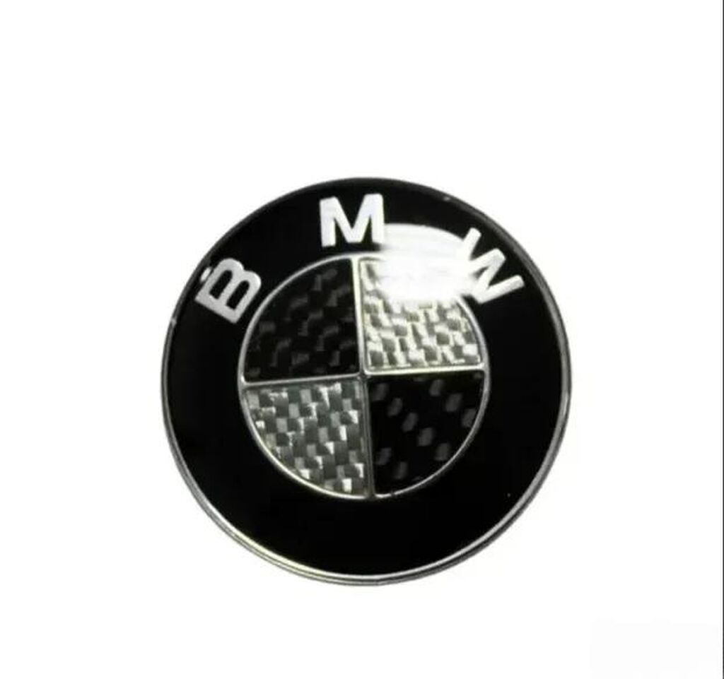 BMW emblem (znak) za haubu/poklopac motora - Materijal: imitacija