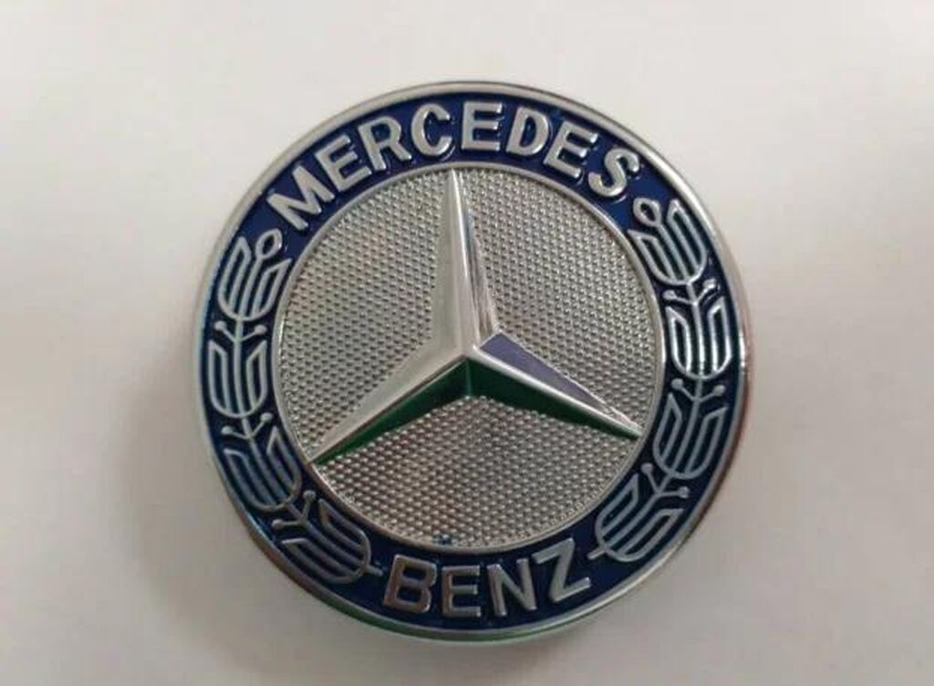 Značka/centralni emblem za haubu – Mercedes-Benz - Okrugli emblem sa