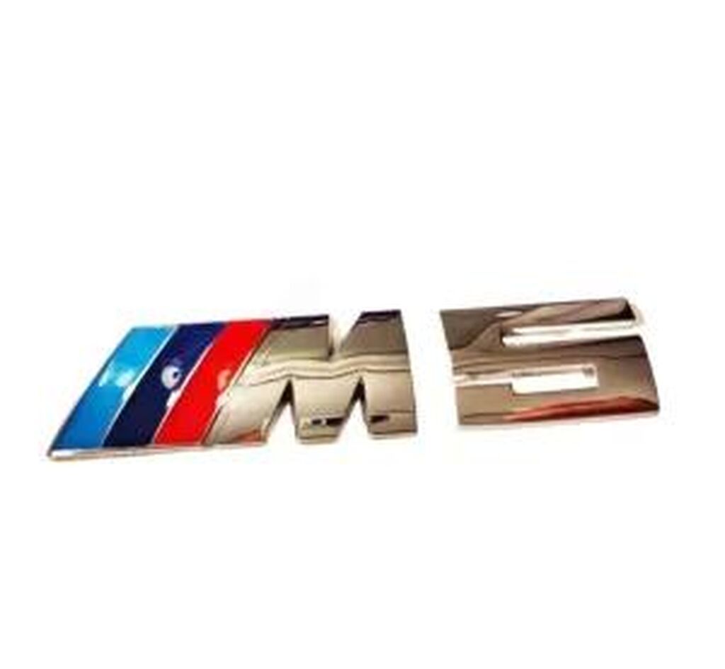 BMW M5 “M” amblem – trobojni - Metalni 3D amblem sa M trakama
