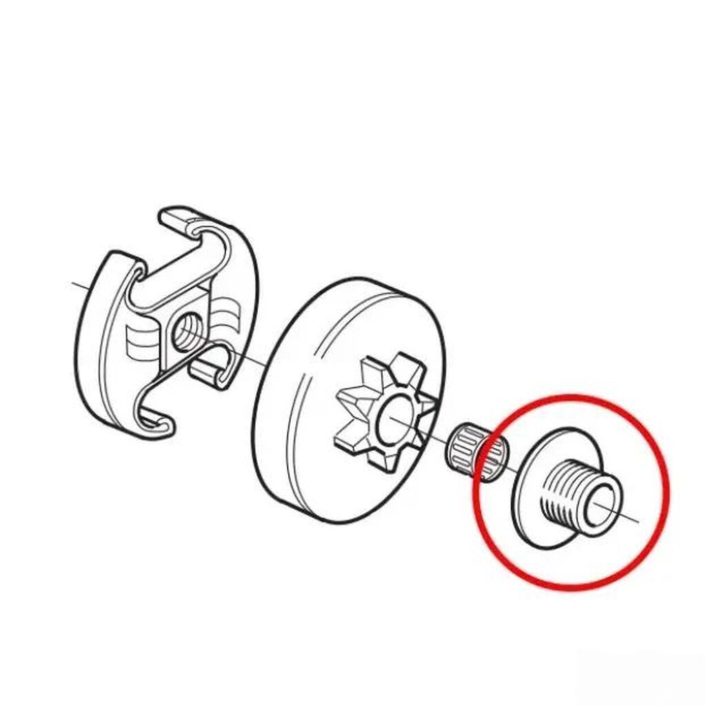 Plastični zupčanik/čaura za podizač stakla – kompatibilno sa ručnim