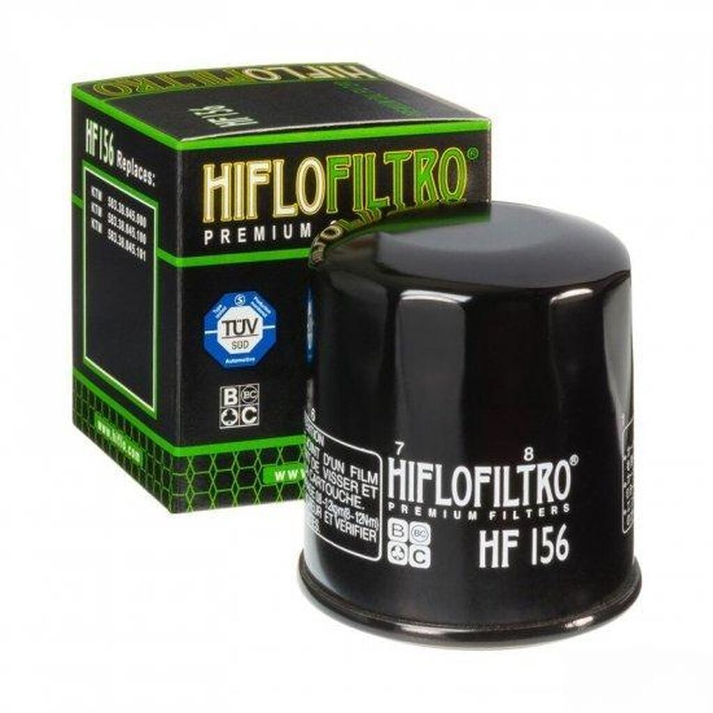 Hiflofiltro HF156 – premium filter ulja za motocikle - Tip: navojni