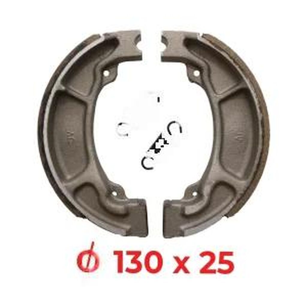 Pakne kočnica za motocikl/skuter – dimenzije 130 x 25 mm - Tip