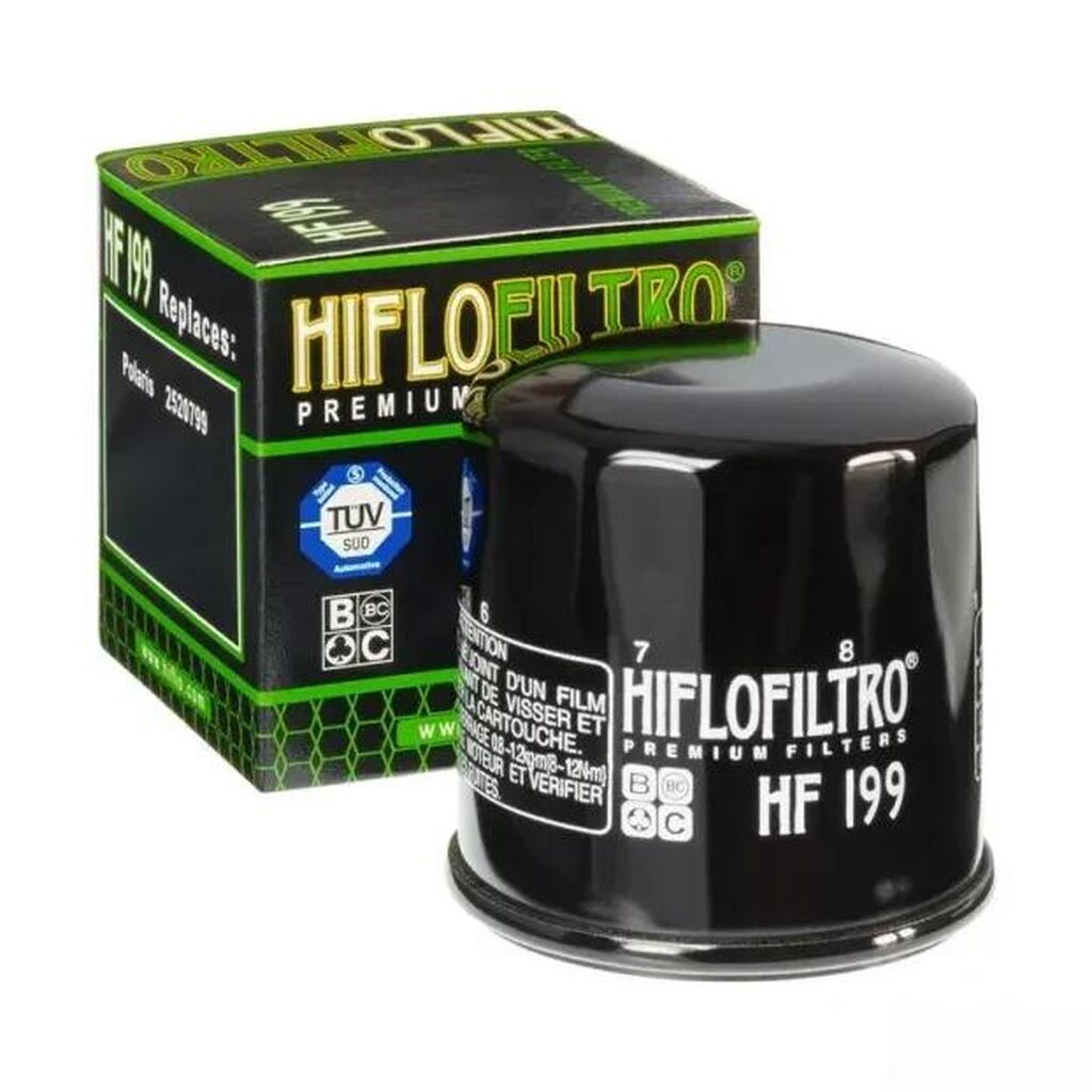 HIFLOFILTRO HF199 – premium filter ulja - Tip: zavrtnji (spin-on)