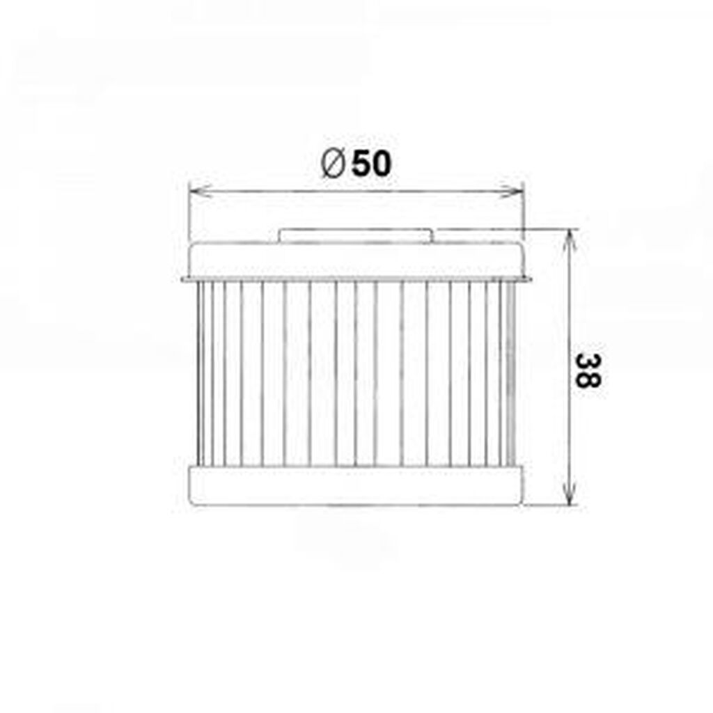 Premium uljni filter HIFLOFILTRO HF113 je cilindrični filter za ulje