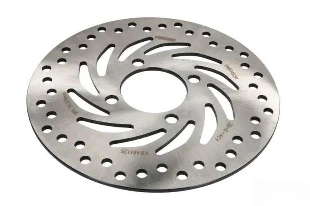 Motorcikl disk kočnica – ventilirani, perforirani rotor - Materijal