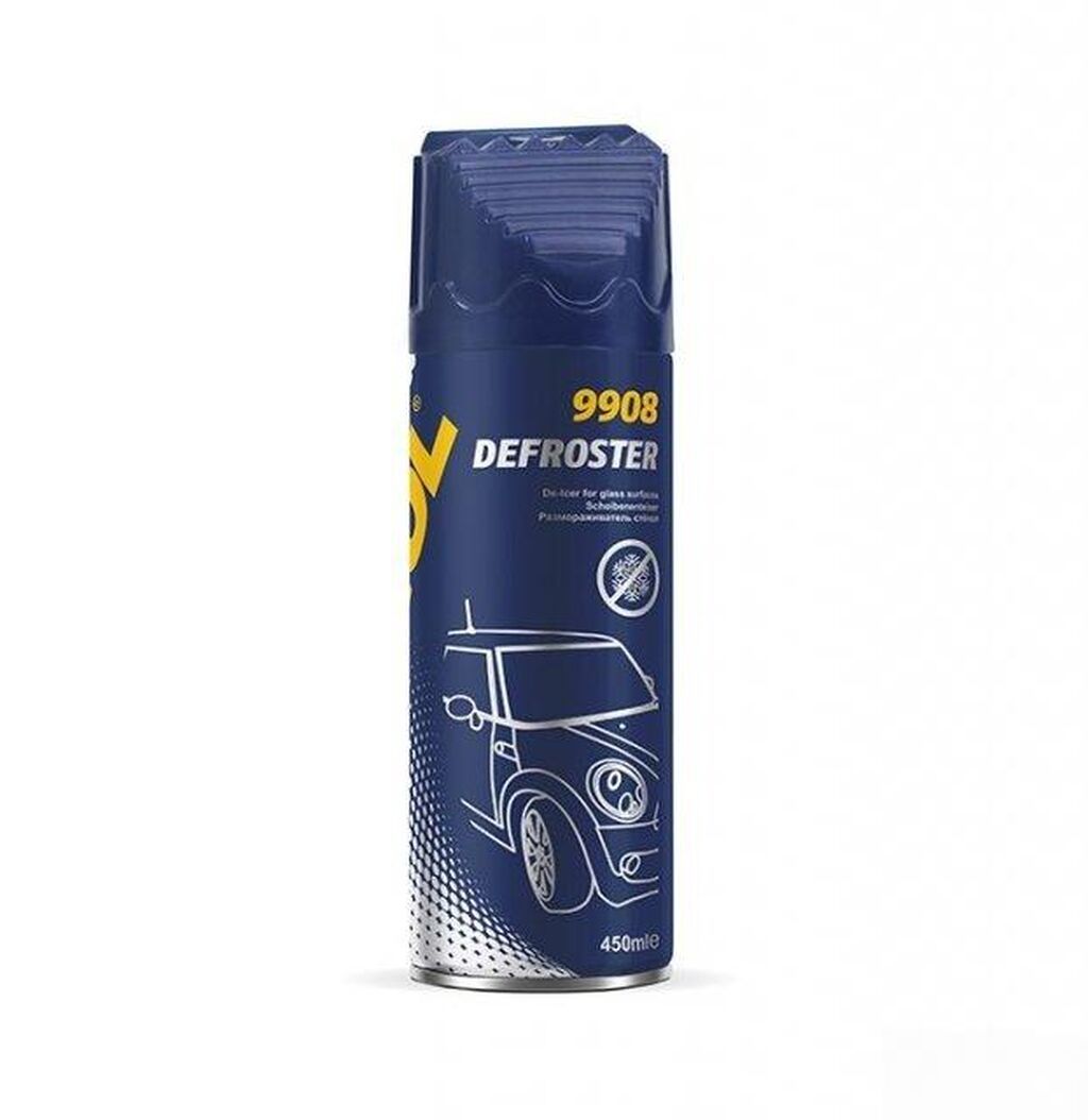 MANNOL 9908 Defroster – sprej za brzo odleđivanje stakala, 450 ml -