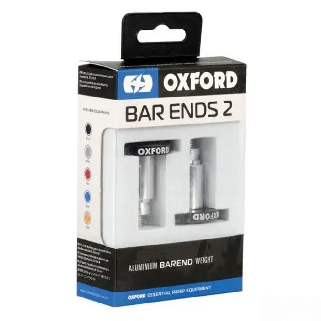 Oxford Bar Ends 2 – aluminijumski tegovi za krajeve upravljača -