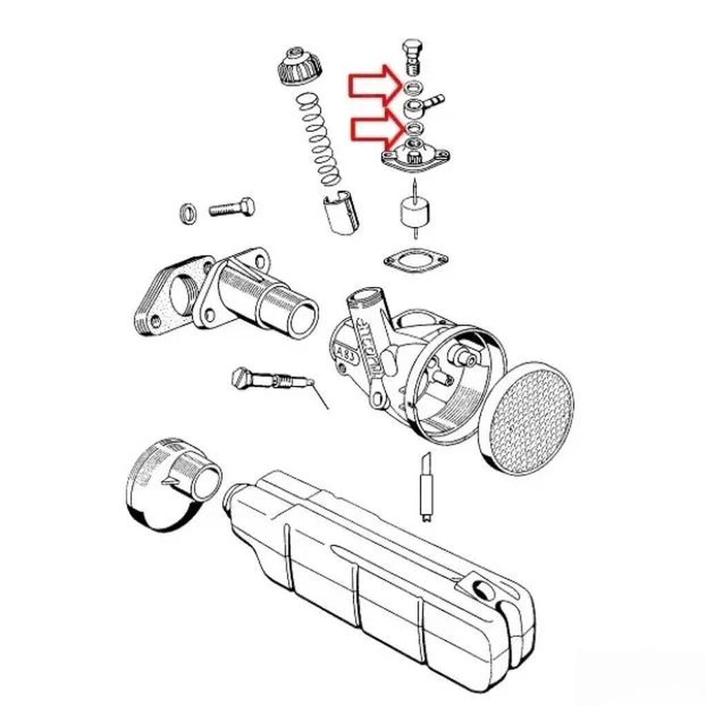 Zaptivna podloška za različite primene. Ova tanka podloška, dimenzija