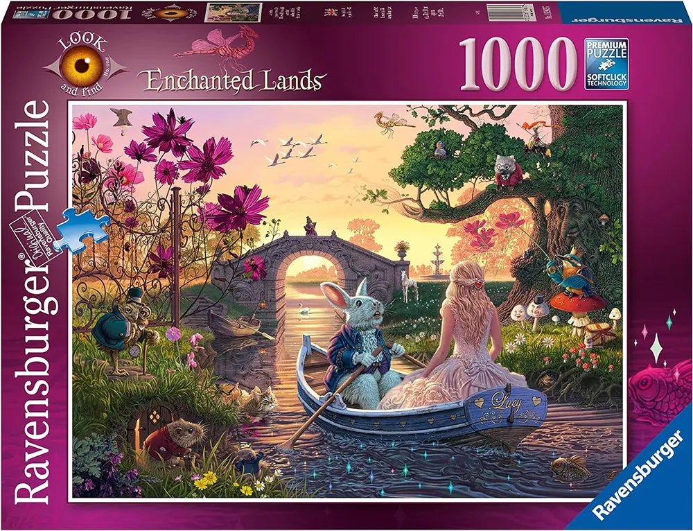 Ravensburger Puzzle slagalica Look and Find - Začarana zemlja 1000 komada