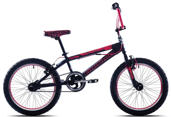 Bicikl Capriolo Totem BMX 20HT crno crvena 913153-20