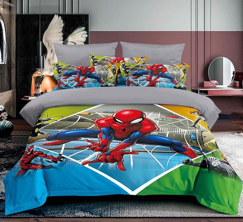 SpiderMan Dečija 5D Posteljina
