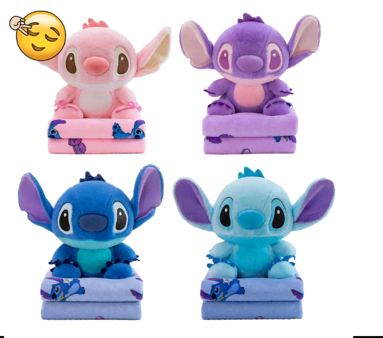 Stitch Ćebe i Jastuk za Decu – 2u1 Mekani Plišani Set za Poklon