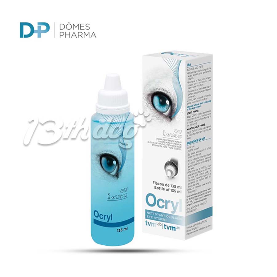 Ocryl Ocular Solution, Rastvor za Čišćenje Očiju kod Pasa - 135ml