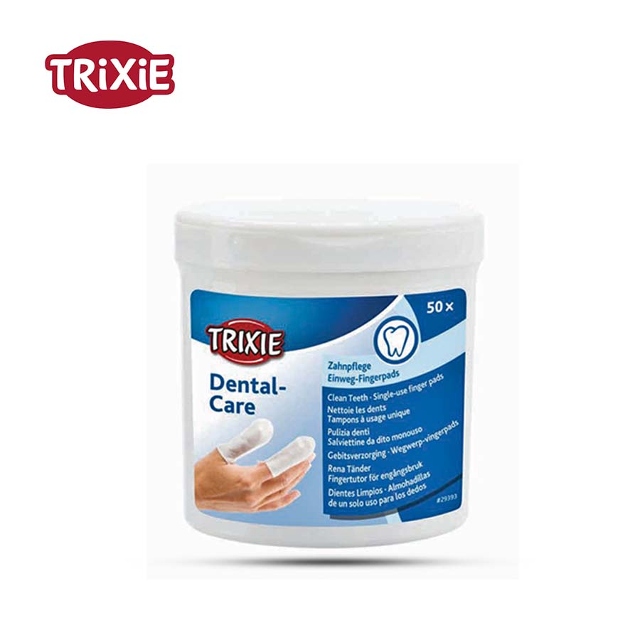 Trixie Dental-Care Vlažne Maramice za Čišćenje Zuba - 50 kom, #29393