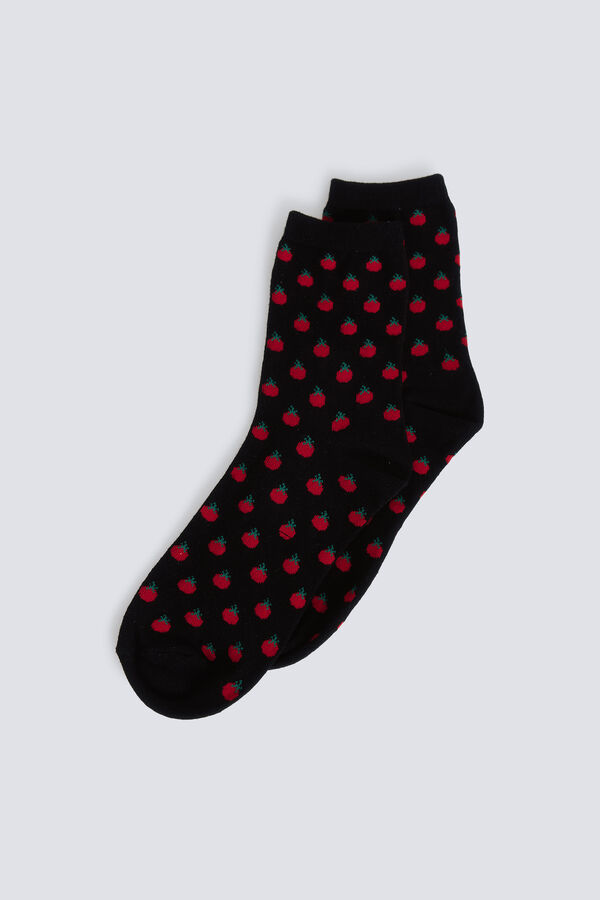Lange Tomaten-Socken